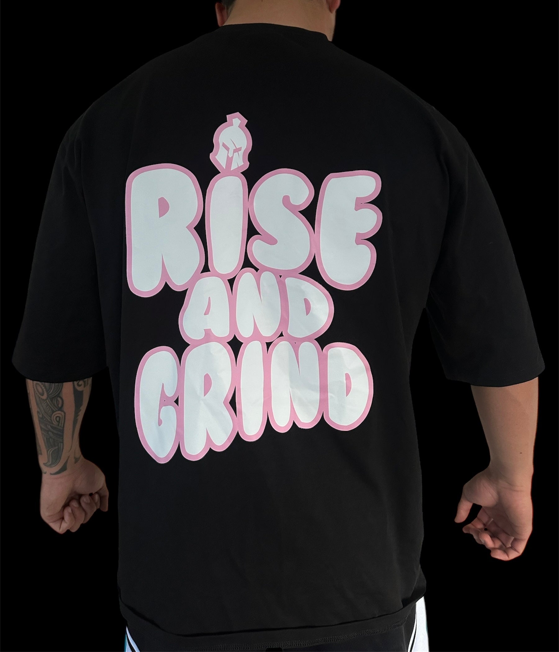 Rise and Grind Bubble Tee (oversized) – Rise and Grind Apparel NZ