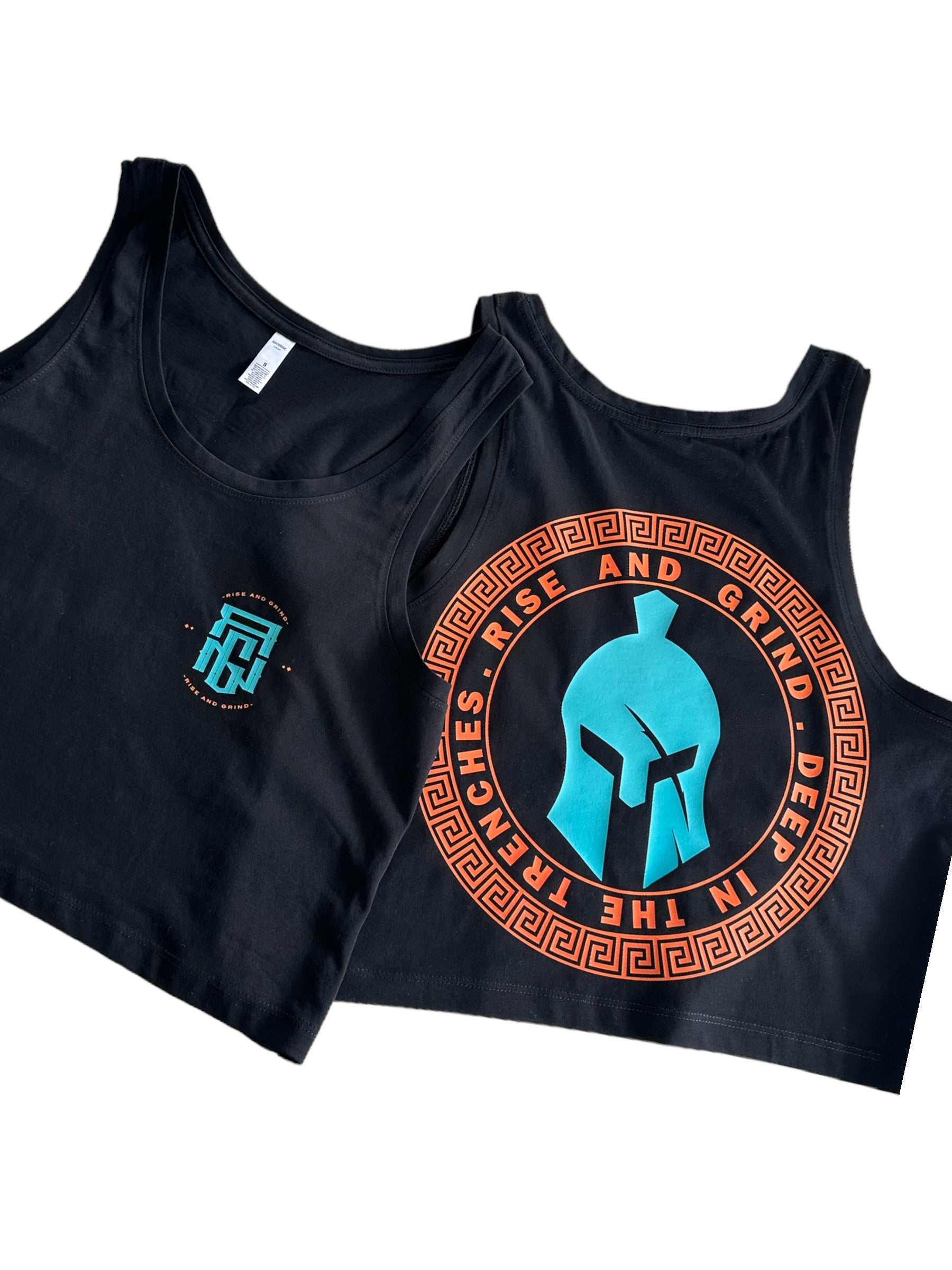 “New York “ crop singlet – Rise and Grind Apparel NZ